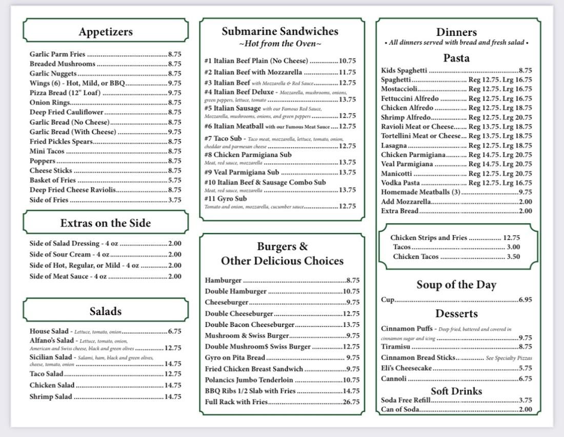 Alfano's Pizza of Ottawa - Pizza restaurant in Ottawa, IL